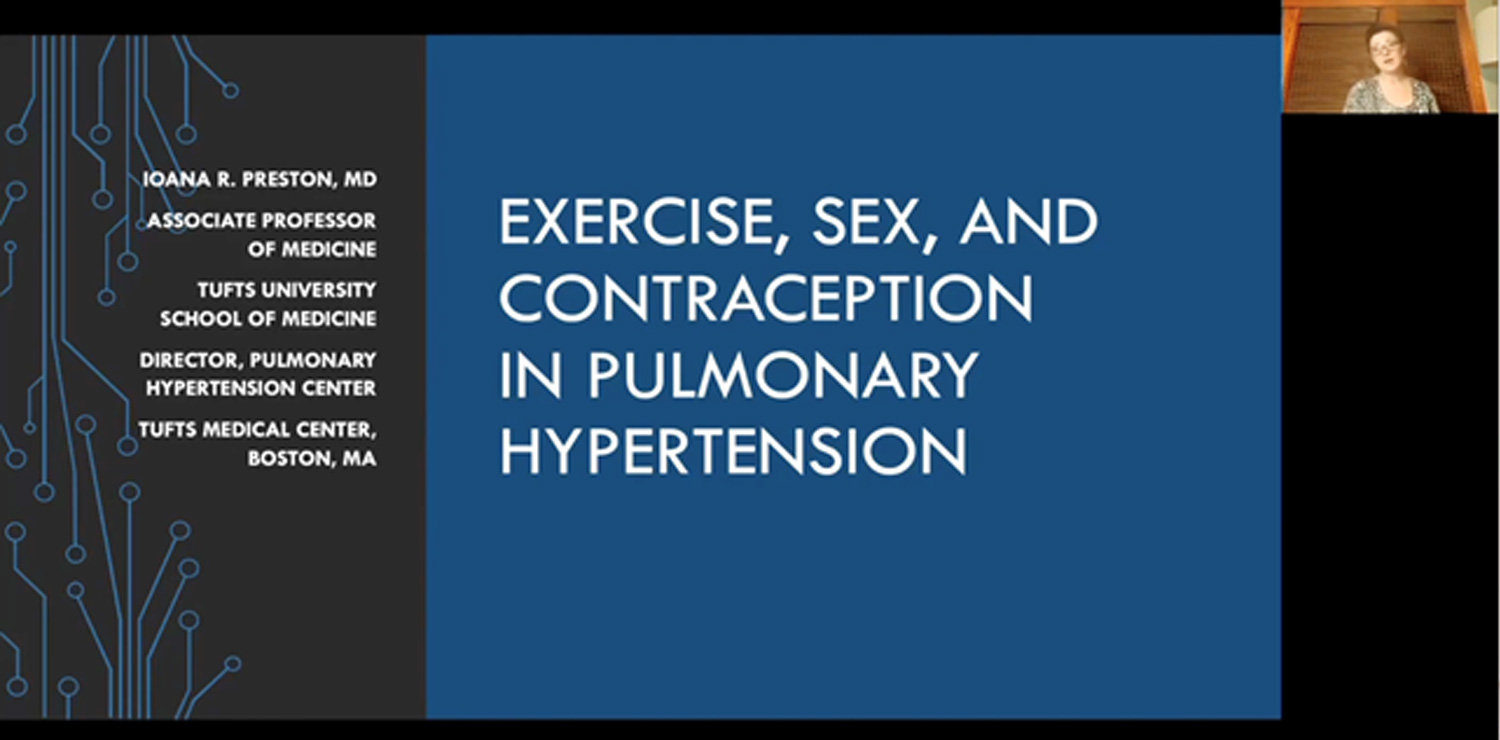 Exercise, Sex and Contraception in Pulmonary Hypertension - Bel Air Center